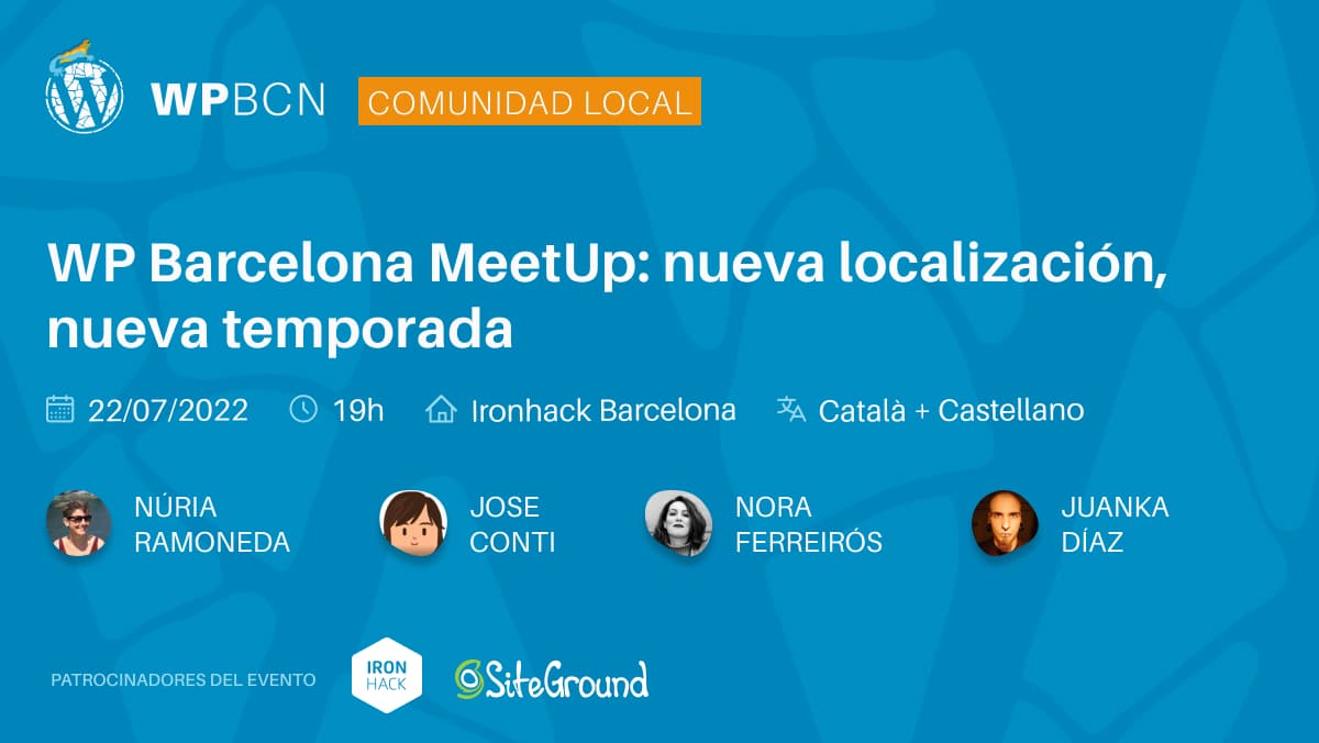 WP Barcelona - Comunidad WordPress local